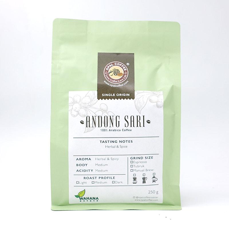 Jual Opal Coffee Andong Sari Arabica Roasted Beans Biji Kopi [250 g] di ...