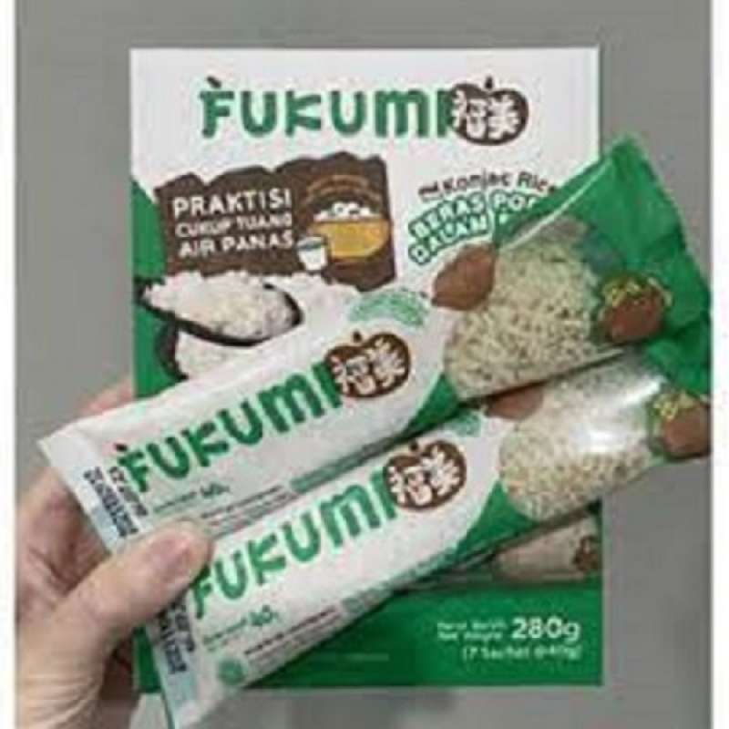 Jual Fukumi Beras Porang Sachet 40 Gram Shirataki Konjac Rice (sachet ...
