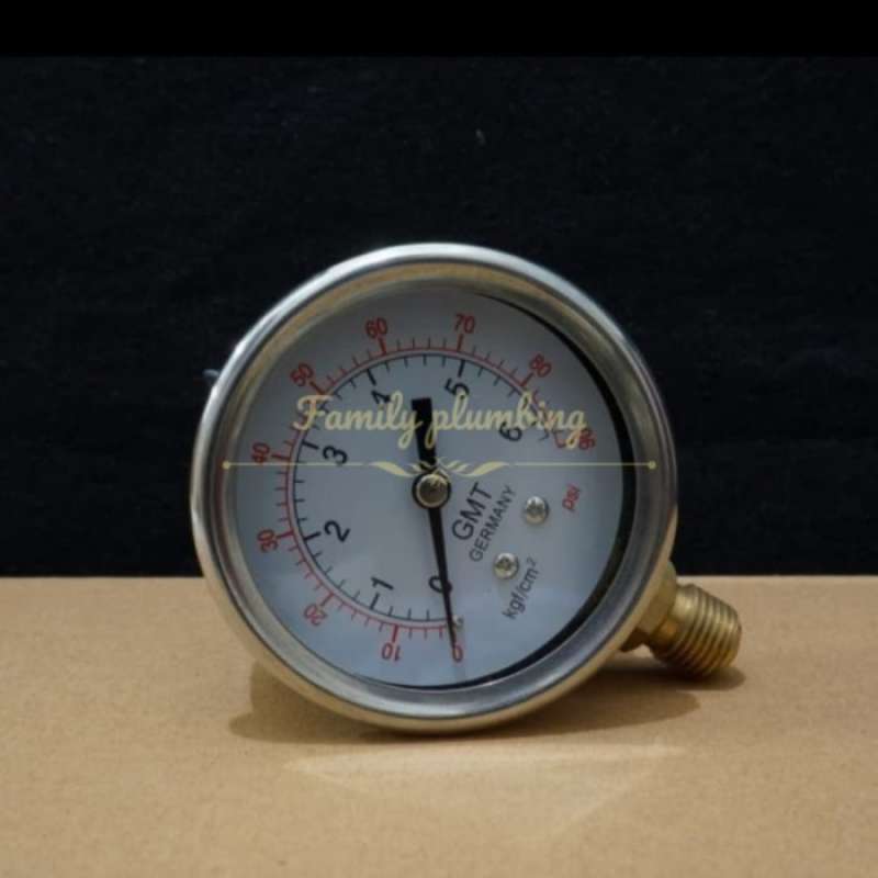 Promo PRESURE PREASURE PREASSURE GAUGE GET GATE 4 1/2 INCH 16 BAR KG ...