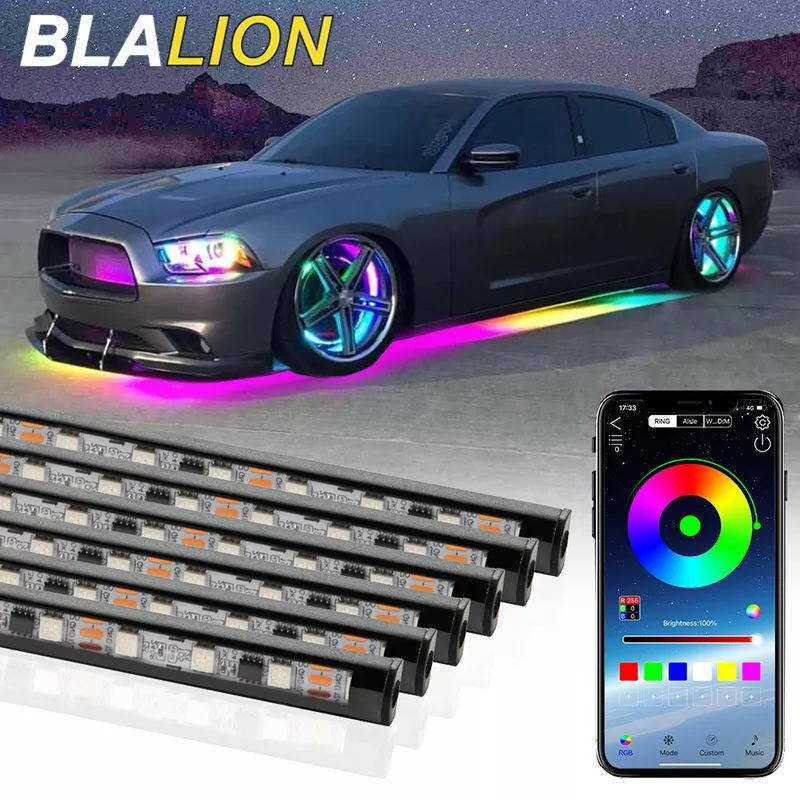 Promo Rmj Home Lampu Strip Underglow LED Mobil Fleksibel. Lampu Neon ...