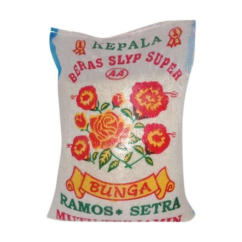 Promo Beras Setra Ramos Cap Bunga 10 Kg Diskon 27% Di Seller Tokonya ...