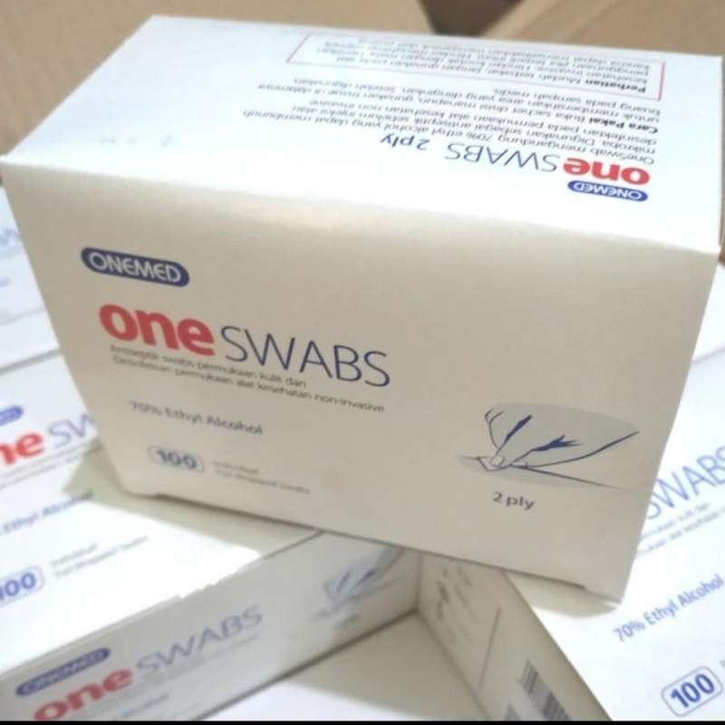 Jual Alkohol Swab Onemed | Alcohol swabs one med tissue tisu alkohol di ...