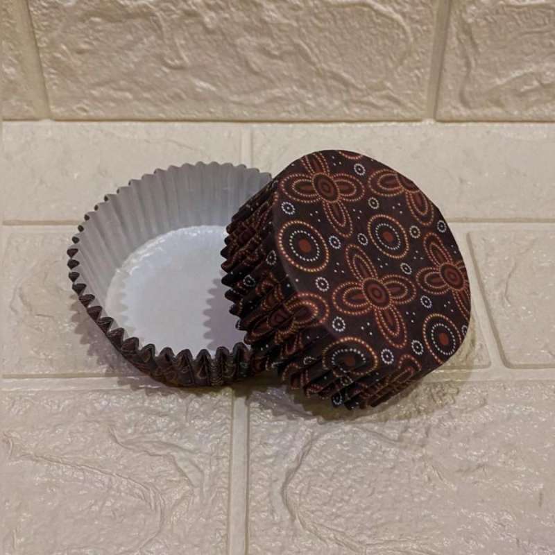 Jual Kertas Cup Roti Bulat BATIK Series uk 140x80mm di Seller Bintang ...