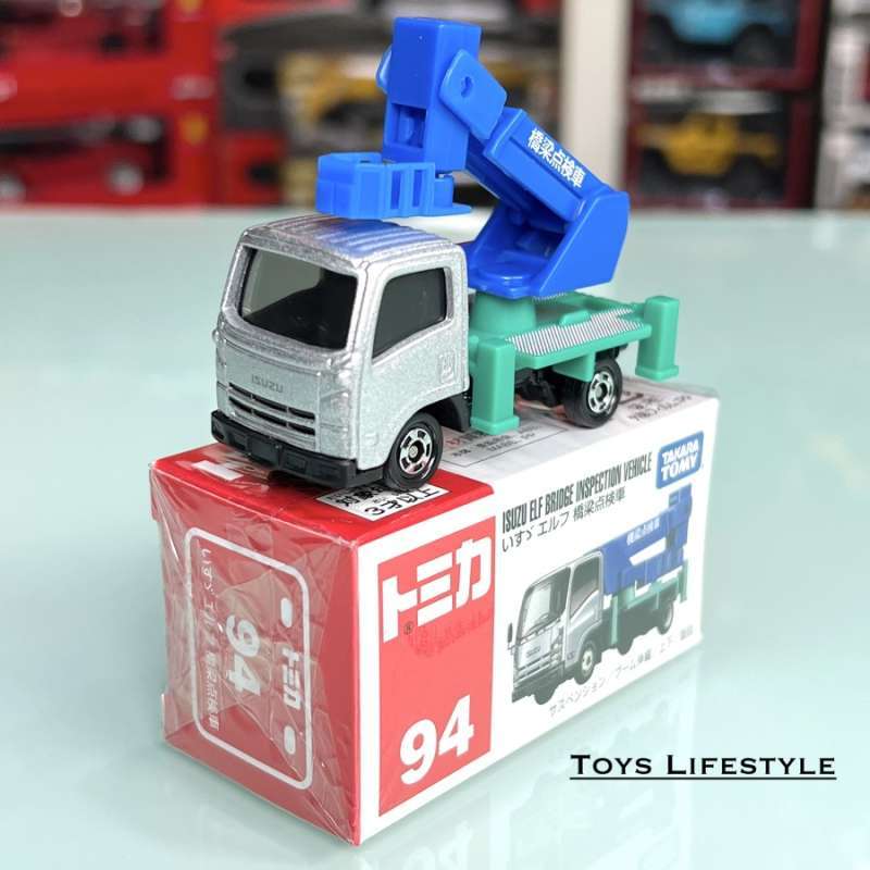 Jual Mobil Tomica Diecast 94 Isuzu Elf Bridge Inspection Vehicle di ...
