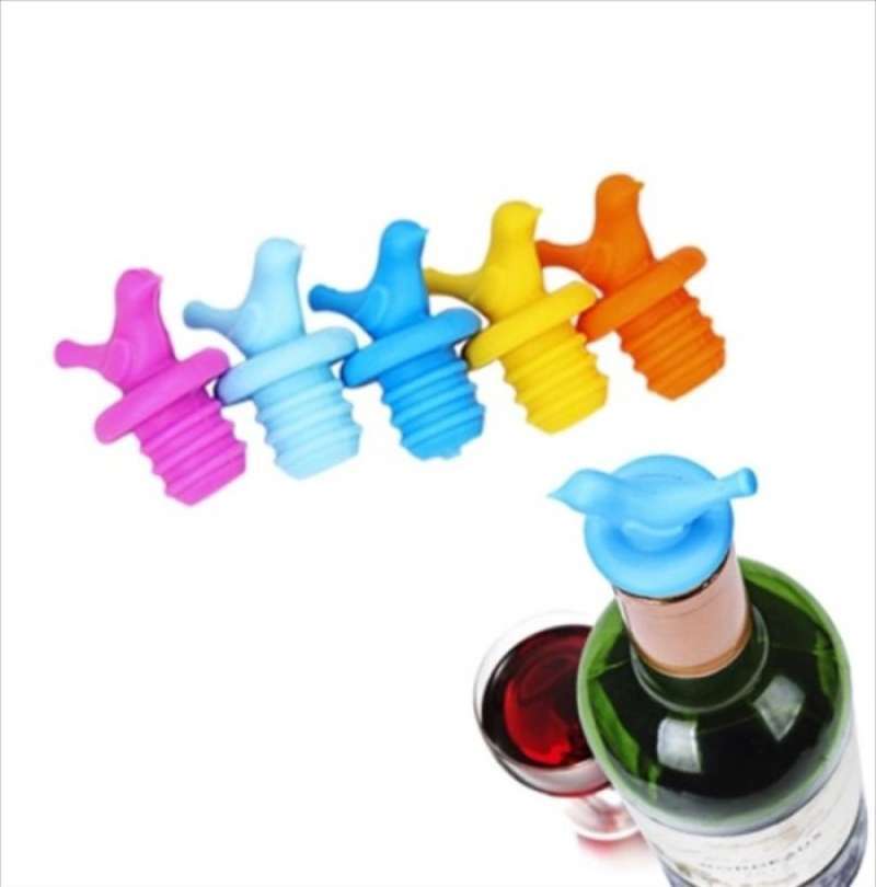 Promo TUTUP BOTOL SILICONE BOTTLE WINE STOPPER PENUTUP SILIKON ...