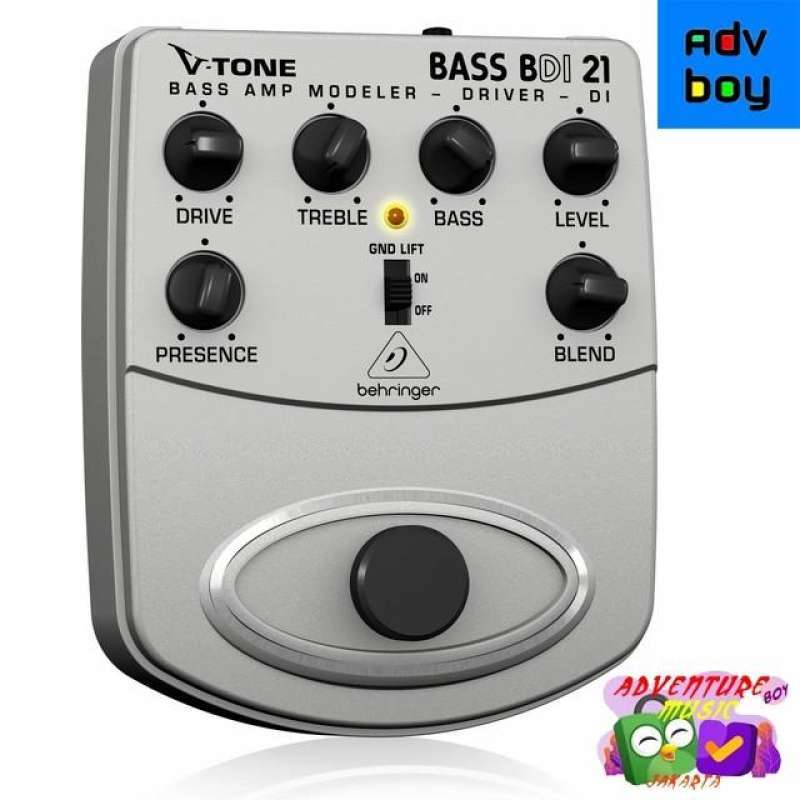 Jual Behringer Bdi21 Bass Preamp Efek Bass Driver Behringer Bdi 21 V ...