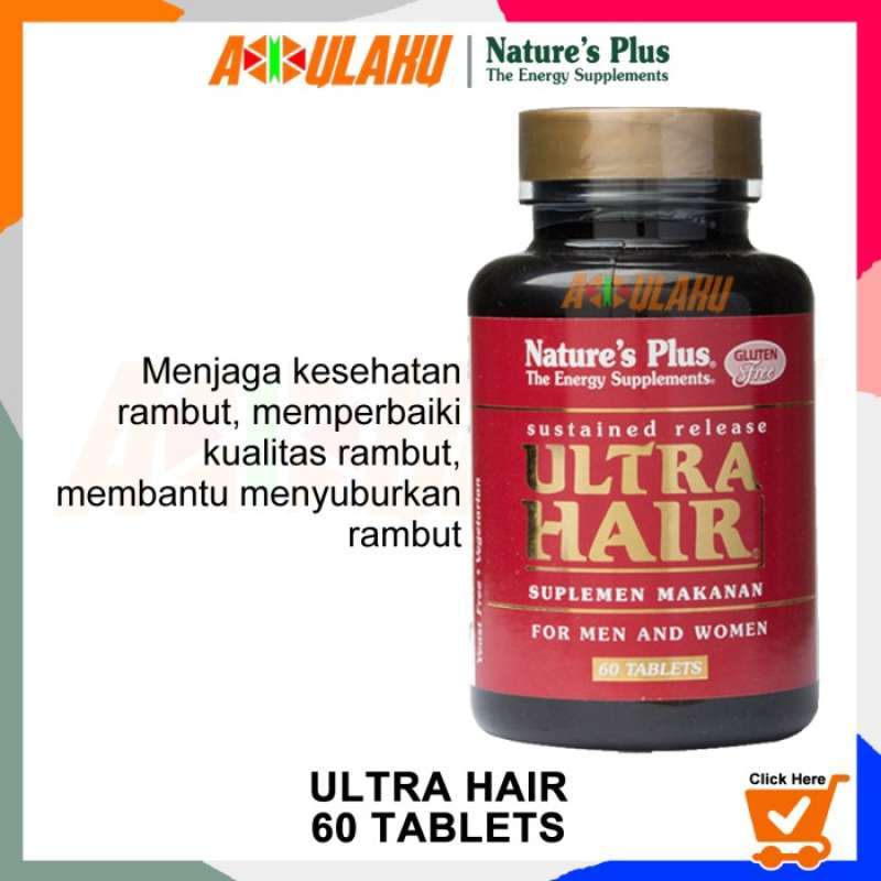 Jual NATURES NATURE PLUS ULTRA HAIR VITAMIN RAMBUT 60 TABLET di Seller Moiraa Shop - Wanasari ...