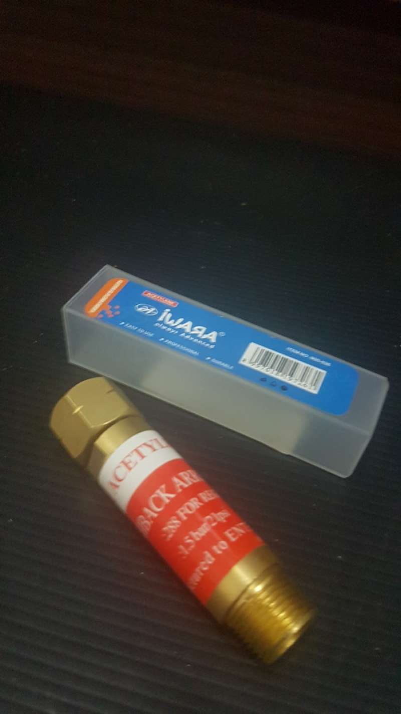 Jual Flashback Arrestor Regulator Acetylene Iwara Tipe 288 di Seller ...