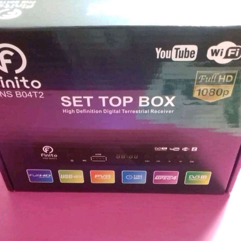 Jual Finito Fns B04t2 Digital Set Tv Box Digital Tv Receiver Full Hd ...