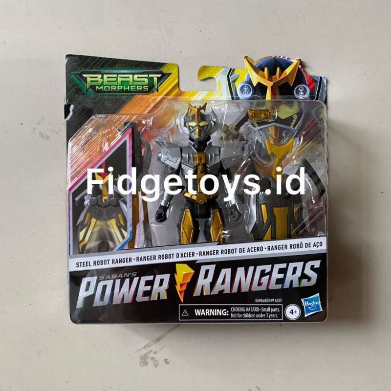 Jual Power Rangers Beast Morphers - Steel Robot Ranger di Seller ...