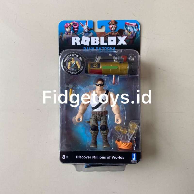Jual Roblox Imagination Collection - Davy Bazooka Figure Pack di Seller ...
