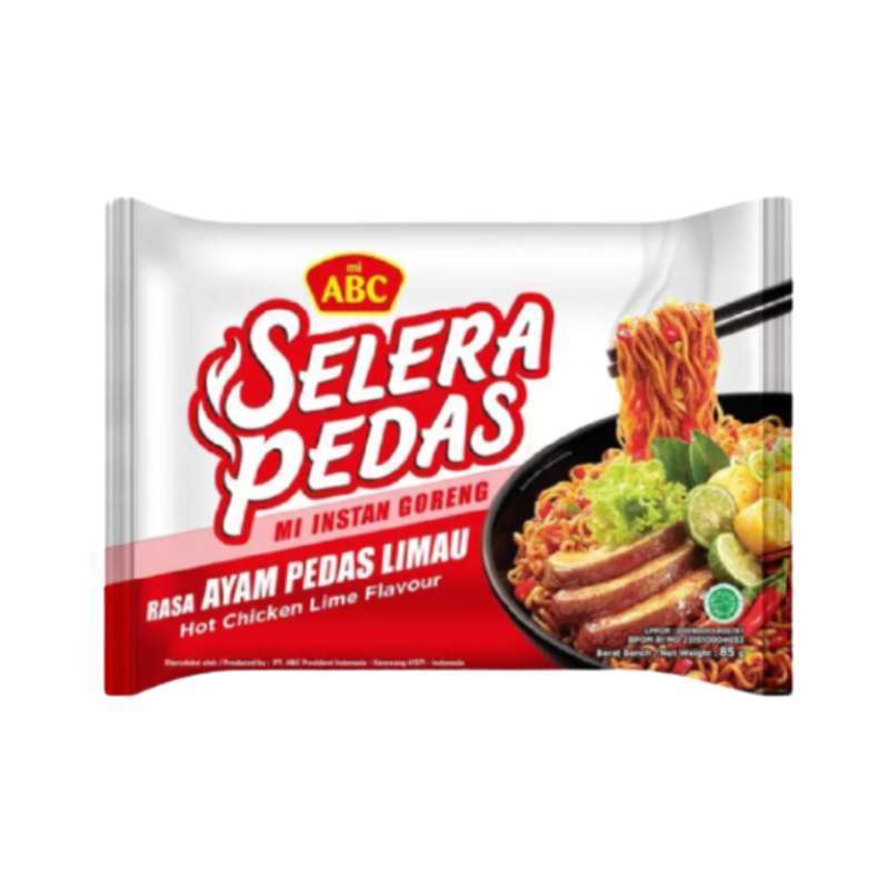 Jual ABC MIE GORENG AYAM PEDAS LIMAU 85 GR di Seller FRESTIVE ...