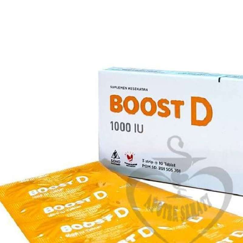 Promo Boost D 1000 Iu Suplemen Kesehatan Memenuhi Kebutuhan Vitamin D ...