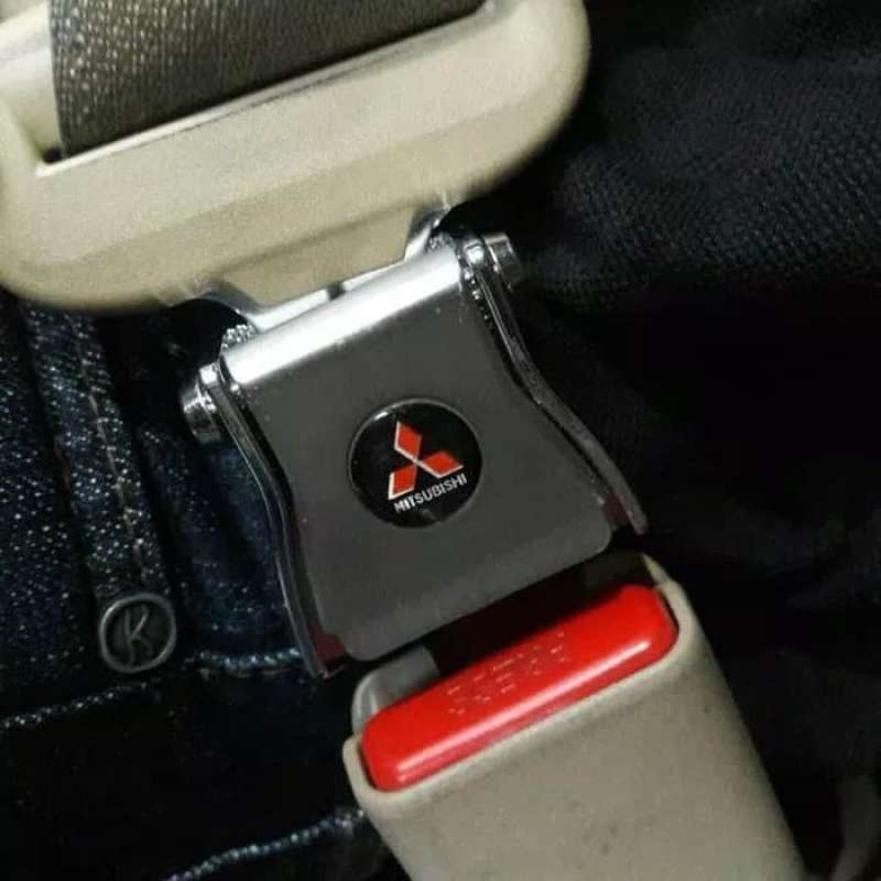 Promo Colokan safety belt 2 in 1 Logo Mitsubishi Triton Diskon 31% di ...