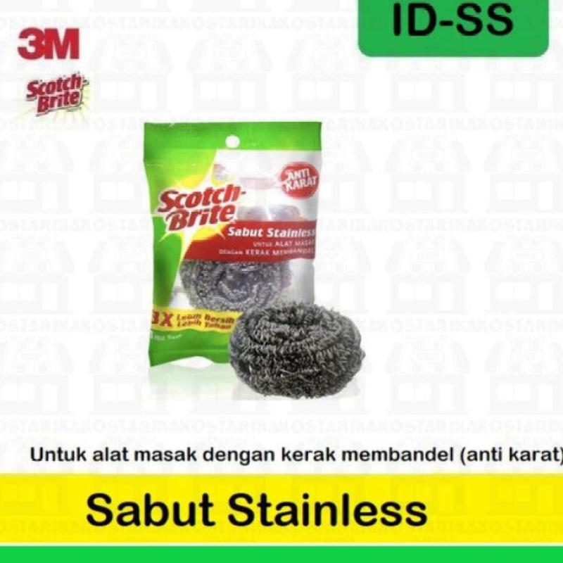 Promo 3m Scotch Brite Sabut Stainless Sabut Kawat Cuci Piring Id Ss ...