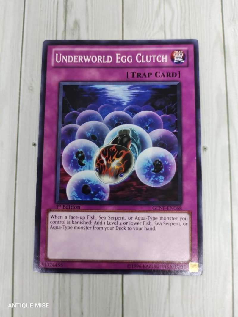 Jual Kartu Yugioh Original Underworld Egg Clutch di Seller antique mise ...
