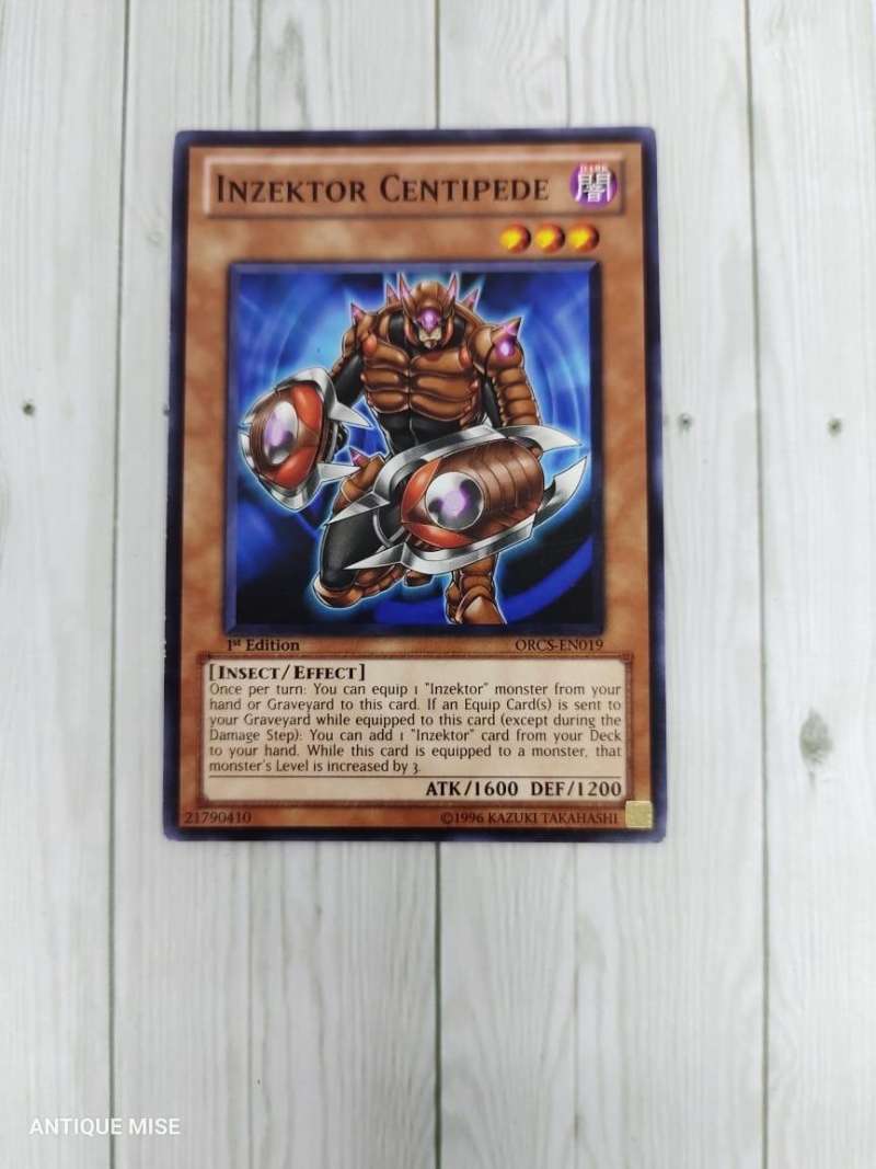 Jual Kartu Yugioh Original Inzektor Centipede di Seller antique mise ...