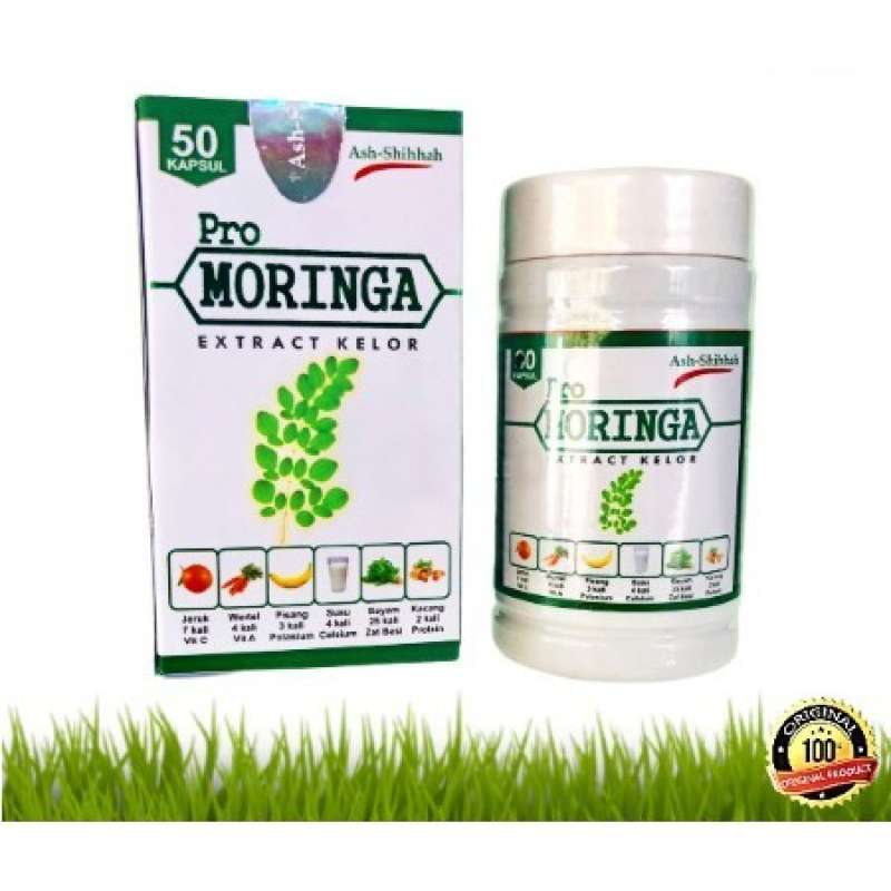 Promo Pro Moringa - Kapsul Ekstrak Daun Kelor Original Diskon 33% Di ...