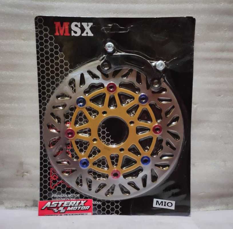 Jual Piringan Cakram depan Yamaha Mio 260mm Baut 4 Model PSM .Mio soul.X ride.Gear.Freego MSX di ...