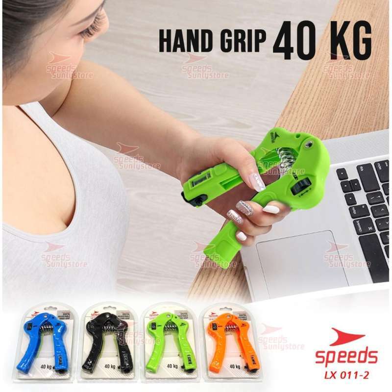 Jual Speeds Hand Grip Digital Handgrip 10-40kg Kekuatan Tangan,berat 011-2 9pc=1.3kg - Orange 5 ...