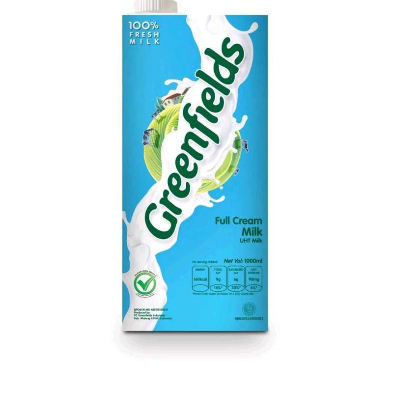 Jual Susu UHT Greenfield Full Cream 1 Liter di Seller Ray Makmur ...