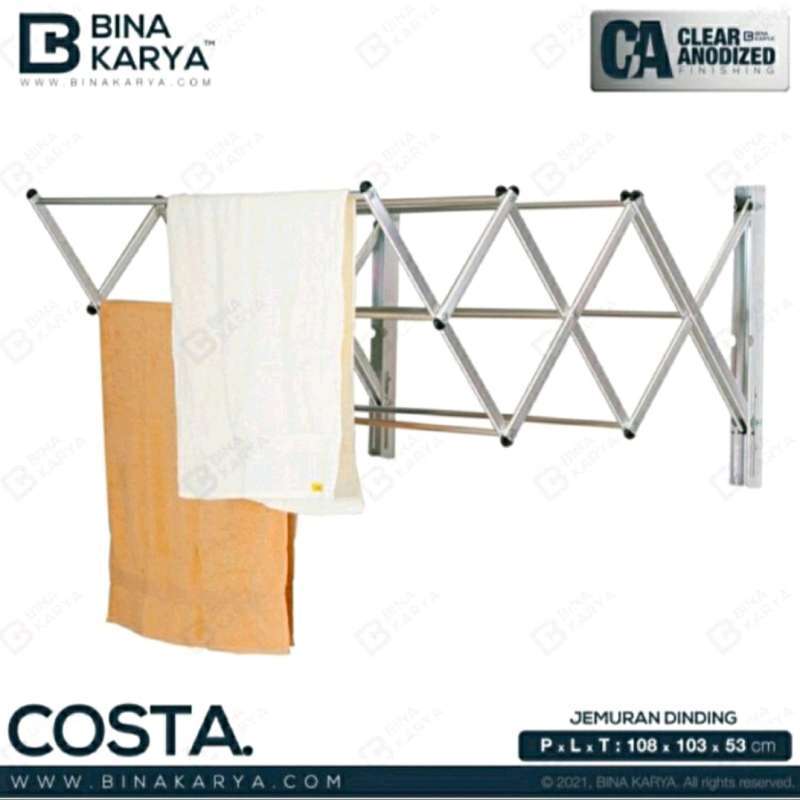 Jual Jemuran Dinding Costa Bina Karya Aluminium Alumunium Jemuran ...
