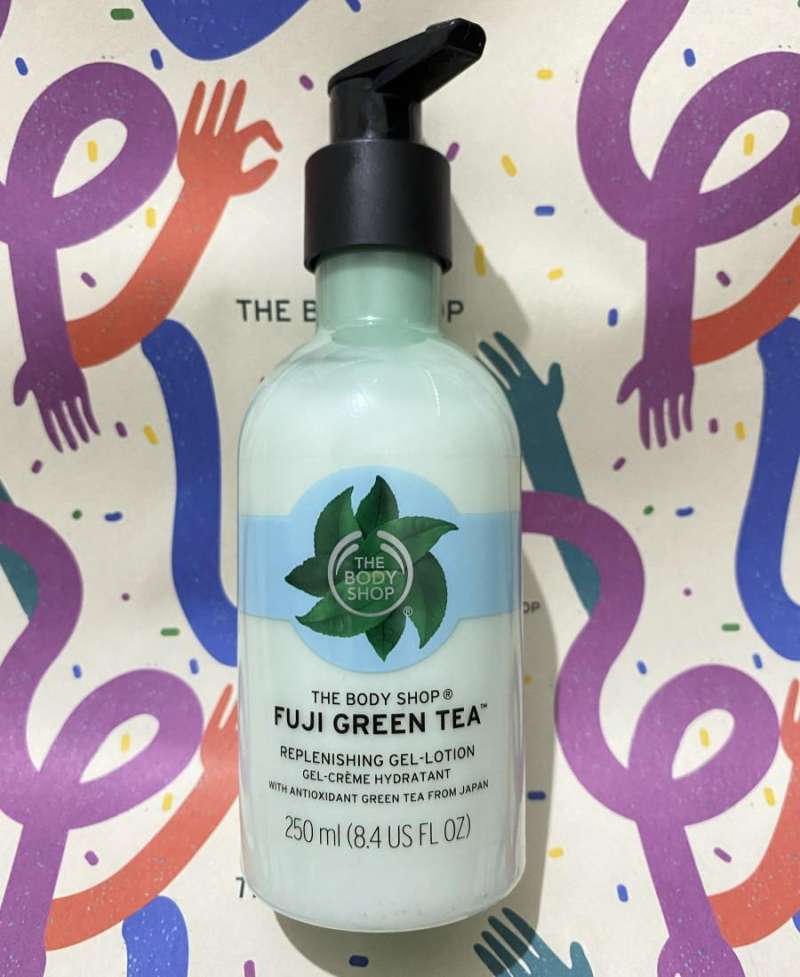 Jual THE BODY SHOP FUJI GREEN TEA REPLENISHING GEL LOTION 250ml ...