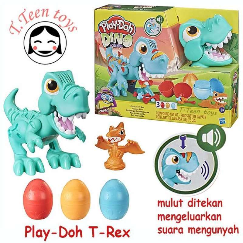 Jual Play Doh Dino Crunchin T-Rex Playdoh trex crew play dough ...