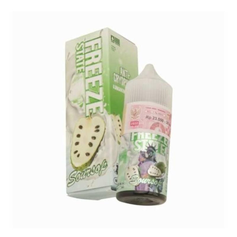 Jual Liquid Freeze State Soursop Salt Nic 30Ml By Drips State - Freze ...