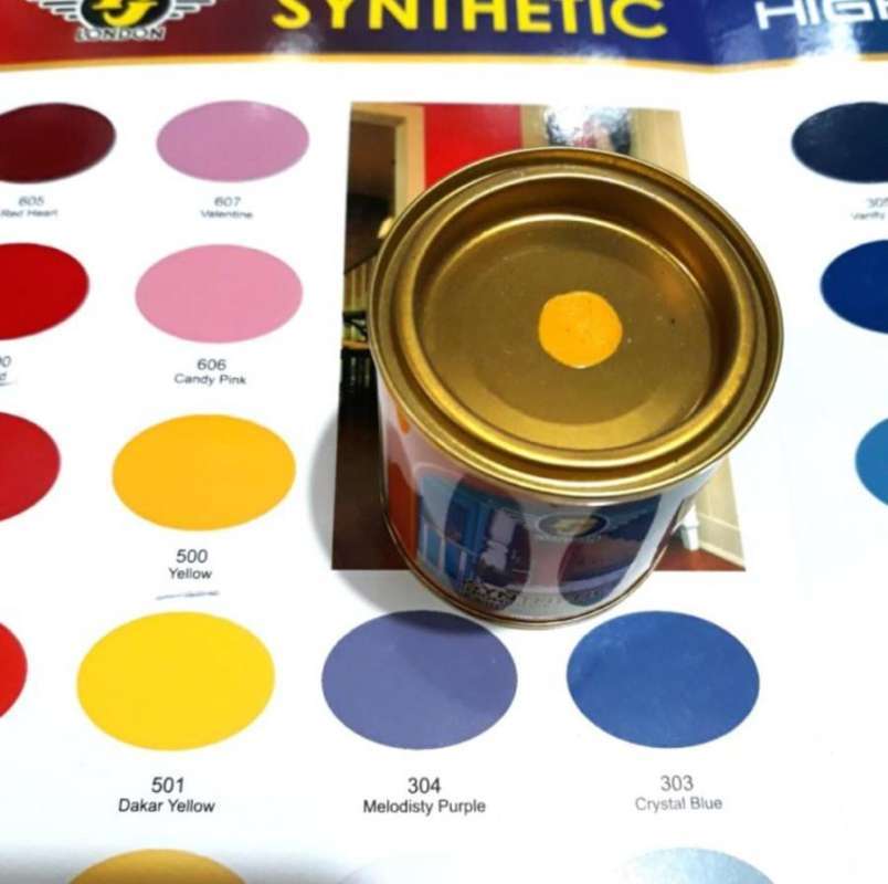 Jual Cat Besi/cat Minyak Synthetic Rj London 100ml Di Seller Bahagia ...