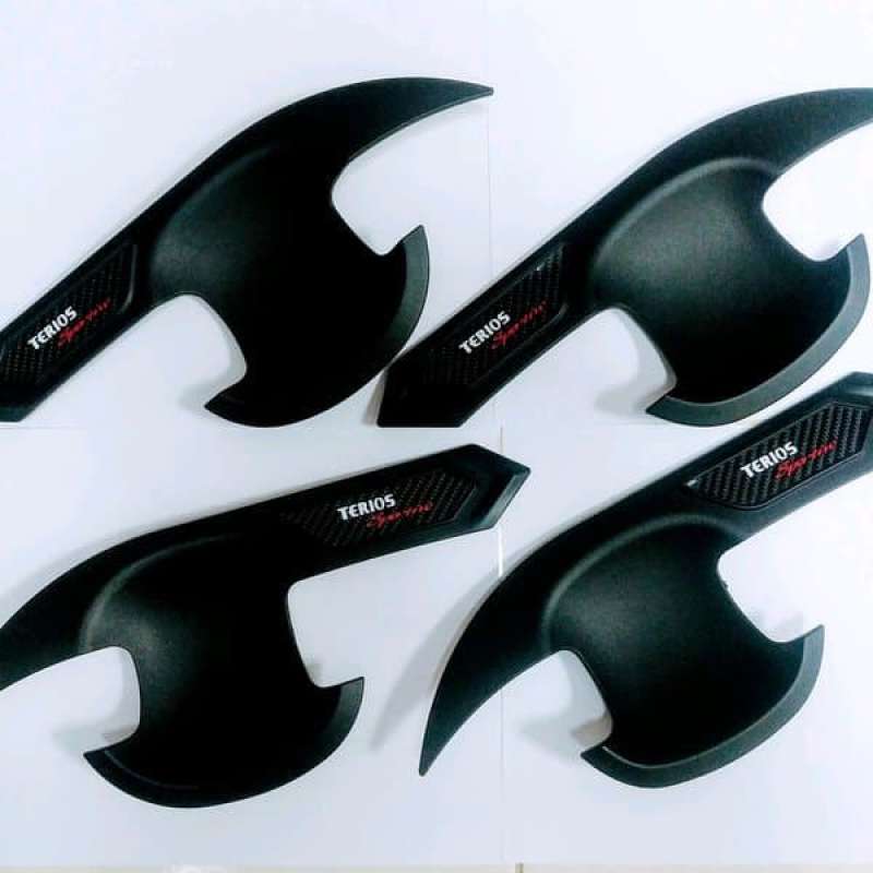 Jual cover outer handle warna hitam doff dop dof all new terios di ...