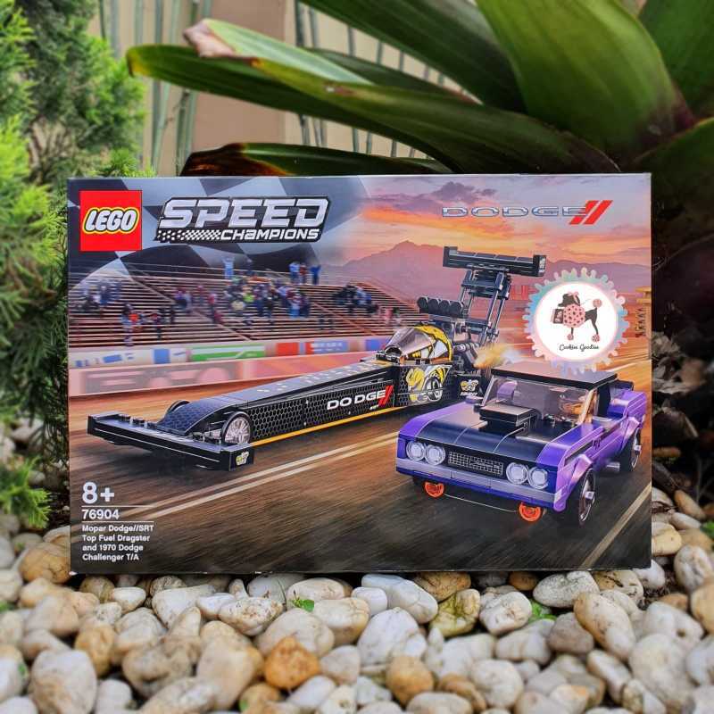 Jual Lego 76904 MoparDodge//SRT Top Fuel Dragster & 1970 Dodge ...