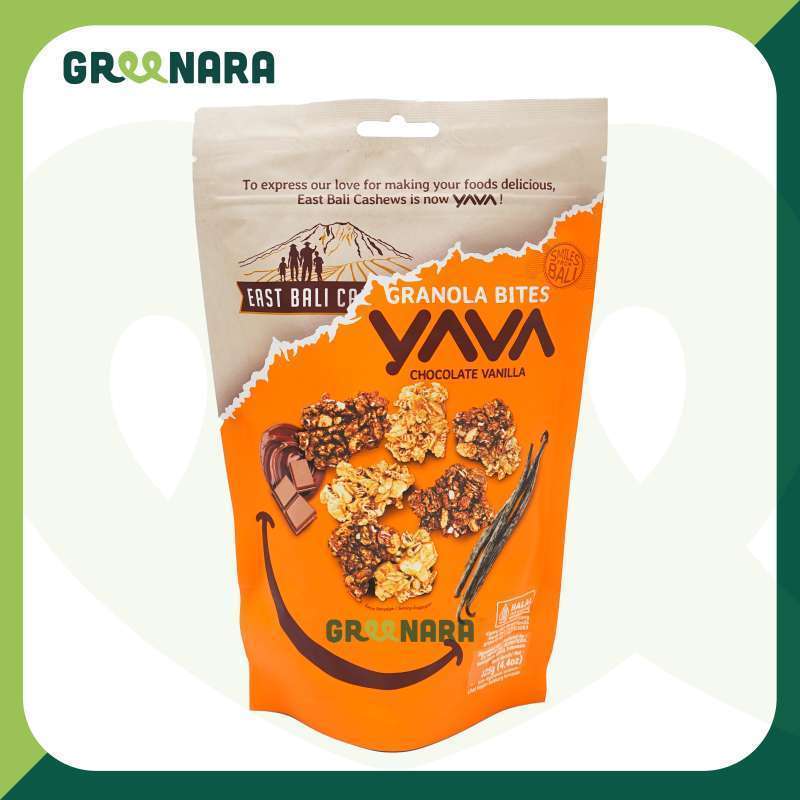 Jual YAVA Granola Bites Chocolate Vanilla 125gr / Granola 125 gram di ...