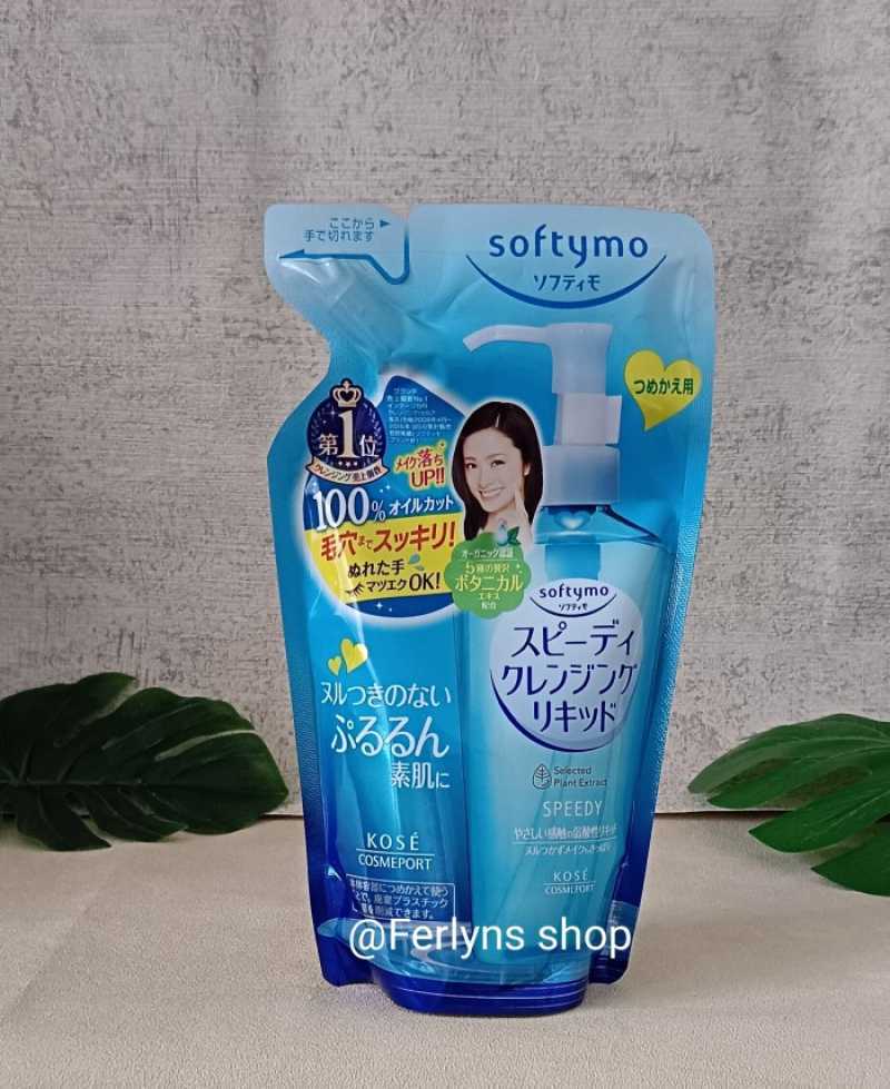 Jual KOSE Softymo Speedy Cleansing Liquid Refill asli Jepang di Seller Alfa Healthy Radika ...