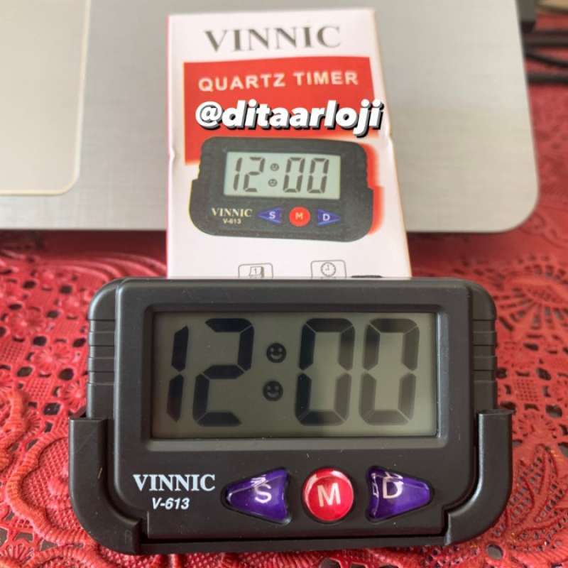Jual Jam Kecil Untuk Di Mobil Vinnic Alarm Timer Waktu Di Seller ...