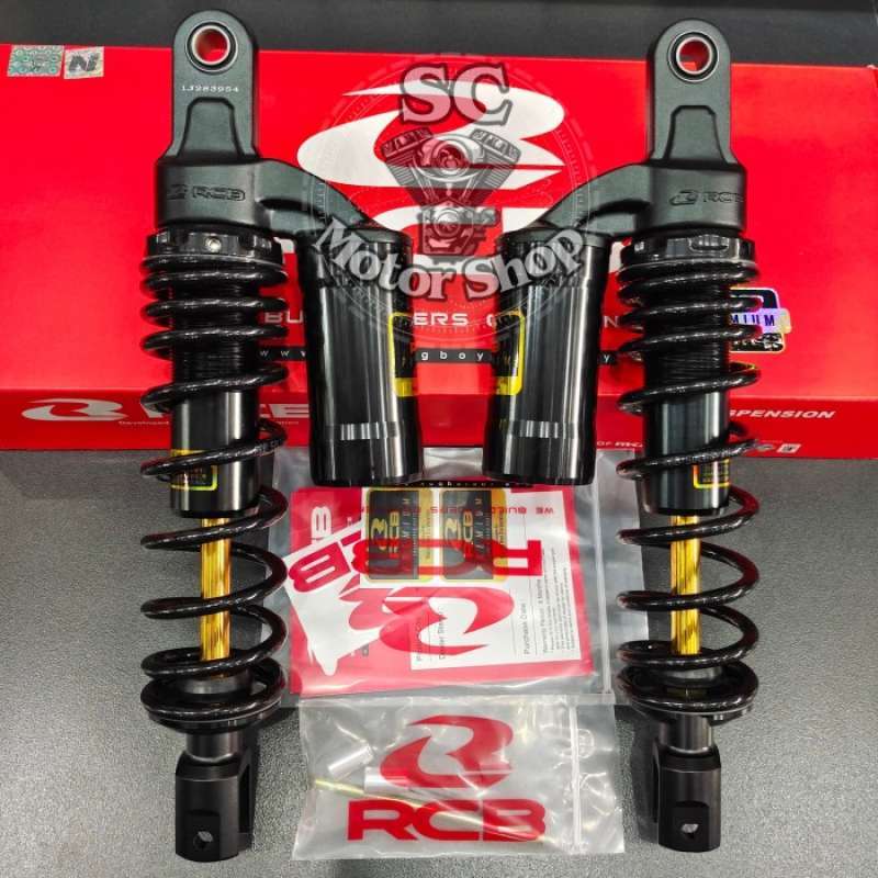 Jual Shock RCB racing boy mb-2 black series 330mm nmax 155 - pcx 150 ...