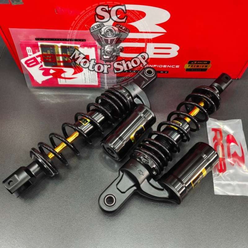 Jual Shock RCB racing boy mb-2 black series 330mm nmax 155 - pcx 150 ...