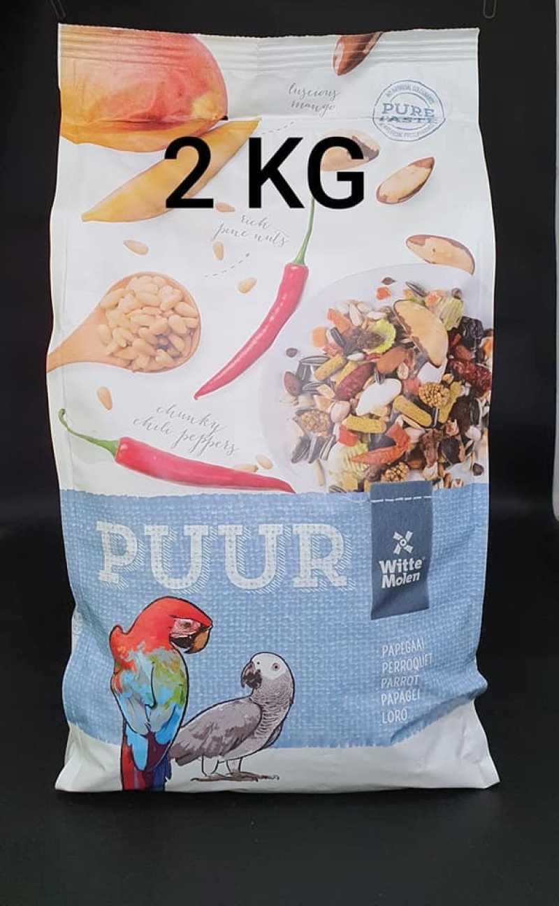 Promo WITTE MOLEN PUUR PARROT 2 KG Diskon 23% di Seller Kamupet - Duri ...