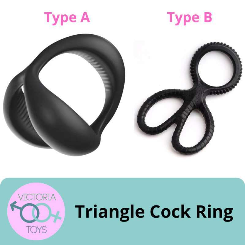 Jual Triangle Cock + Balls Delay Ring Pengencang Alat Terapi Pria Wanita di Seller Alfa Beautyku ...