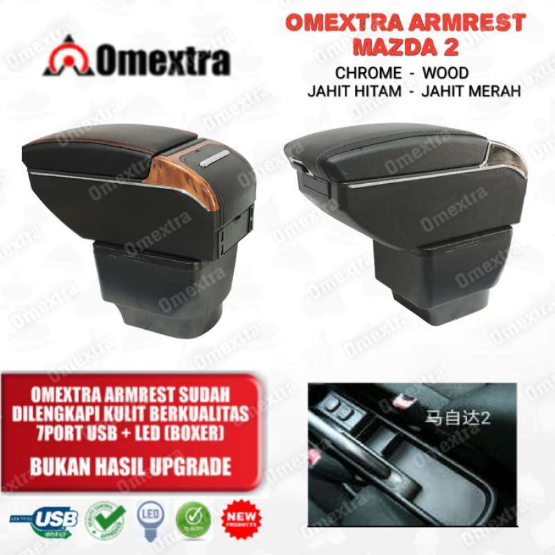 Promo Armrest Mazda 2 2007 To 12 Console Box Mazda 2 Armrest Box Mazda ...