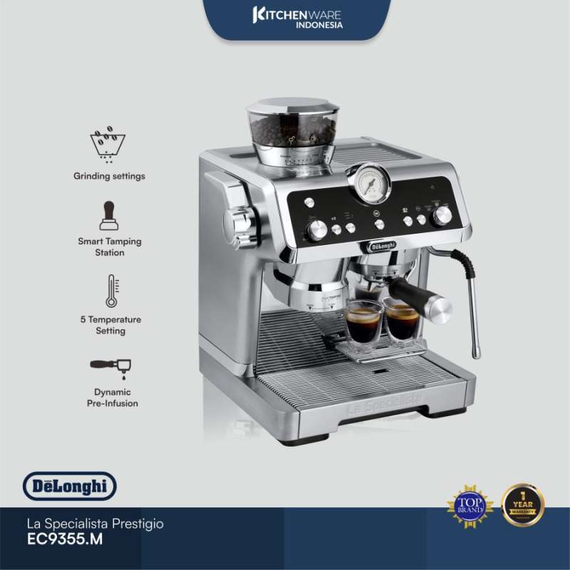 Jual Delonghi La Specialista Prestigio EC9355.M Mesin Kopi Espresso ...