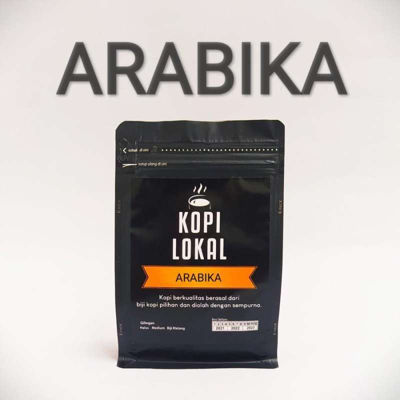 Jual KOPI LOKAL (ARABIKA) - PREMIUM COFFEE 200gr - Biji Matang ...