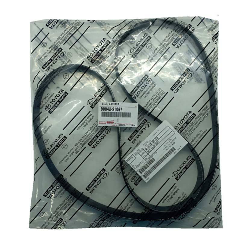 Jual Toyota Genuine Parts 9004A-91067 Tali Kipas Alternator Belt V ...