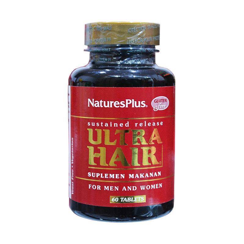 Promo Nature's Plus Ultra Hair Suplemen Kesehatan [60 Tablet] Diskon 50 ...