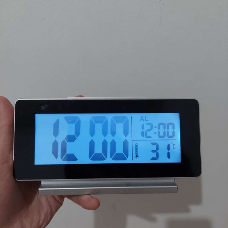 Promo Jam Meja Kantor Ikea Suhu Termometer Alarm Clock Filmis ...