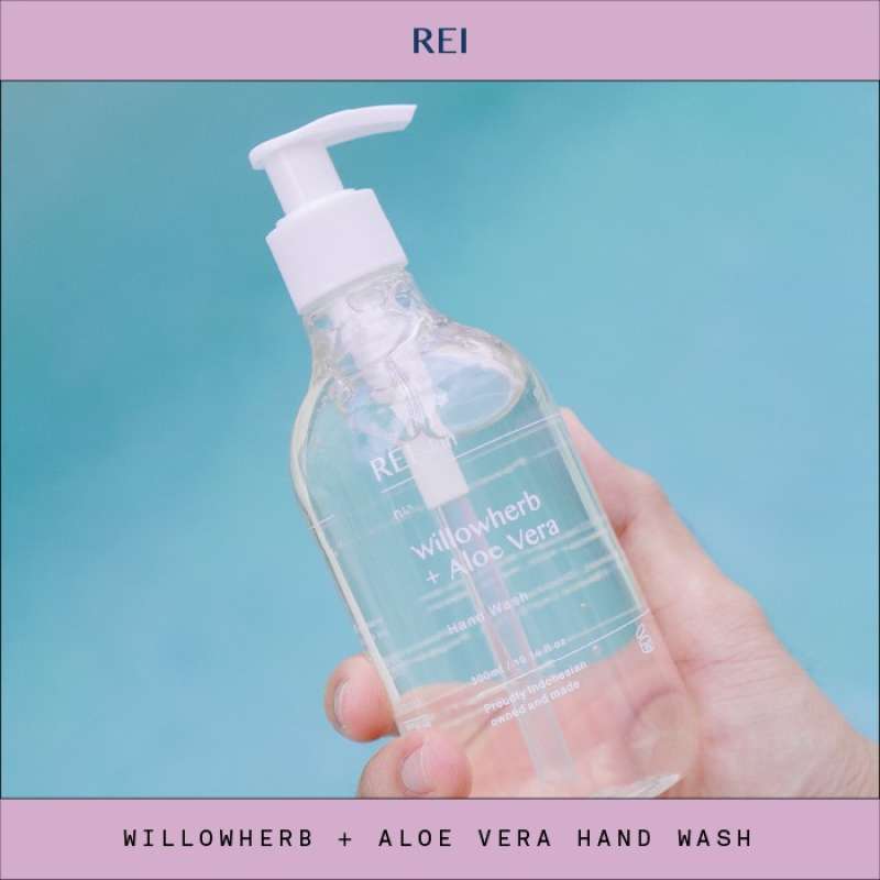 Promo Rei Skin Willowherb + Aloe Vera Hand Wash 300 Ml Diskon 5% Di ...