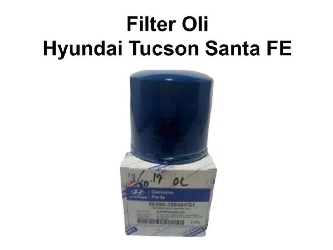 Jual Filter oli Tucson Santafe saringan oli Hyundai Tucson Santafe asli ...