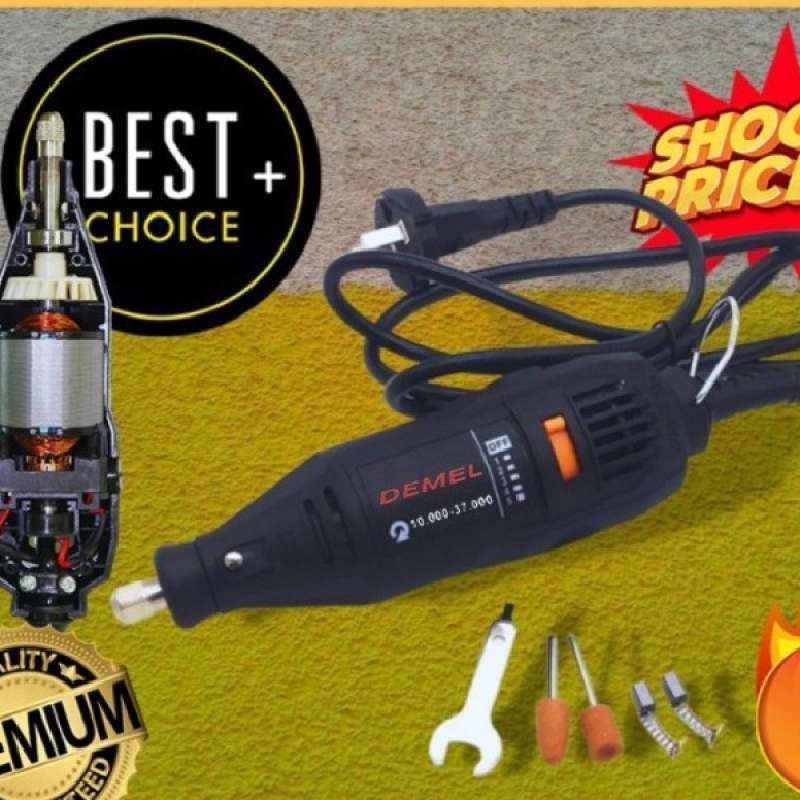 Promo Mesin Gerinda Listrik Mini Grinder Genggam Elektrik 8000-30000RPM ...