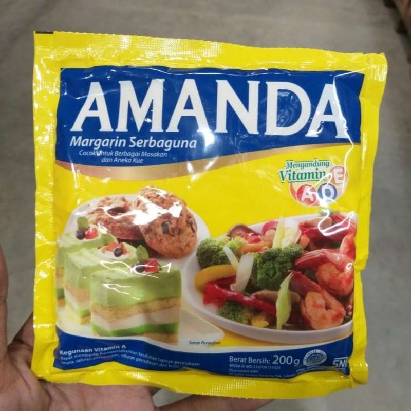 Jual Mentega Amanda 200 Gr Termurah - Harga Grosir Terupdate Hari Ini ...