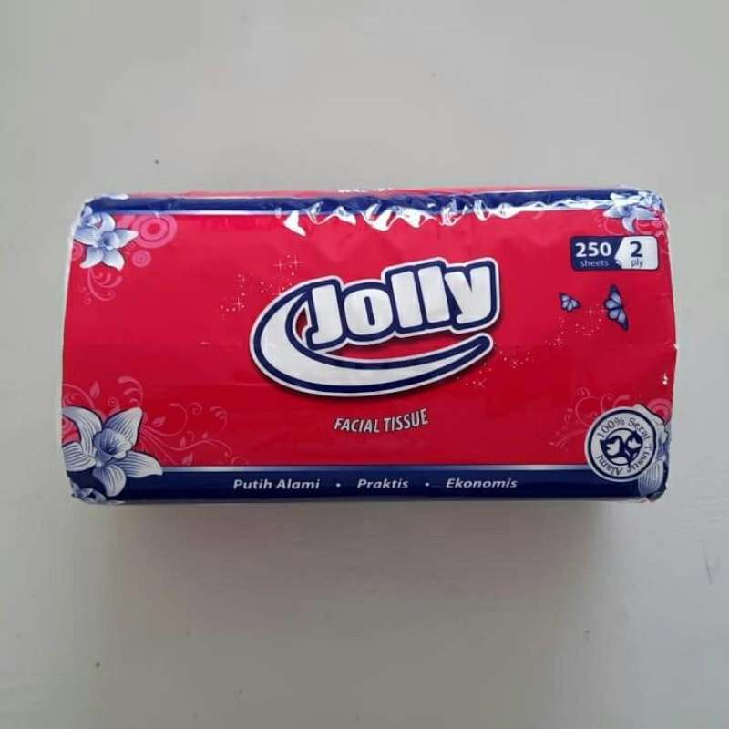 Jual Tissue Tisu Jolly Facial Wajah 250 sheet 2ply di Seller ...